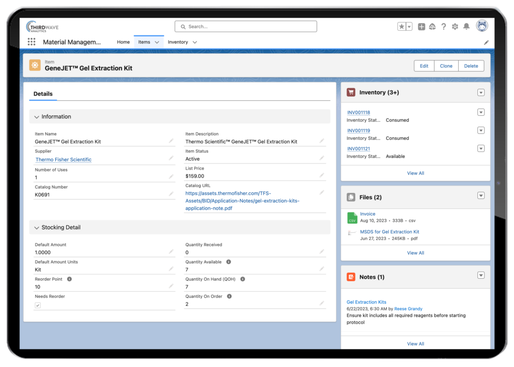 Applications and Uses of a Lab Inventory System | Lockbox LIMS
