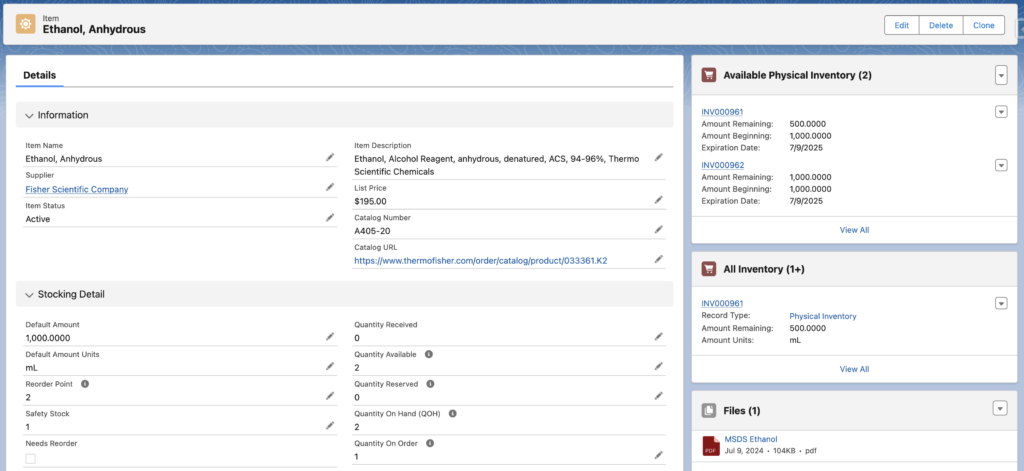Lab Inventory Software - Comprehensive Feature Guide